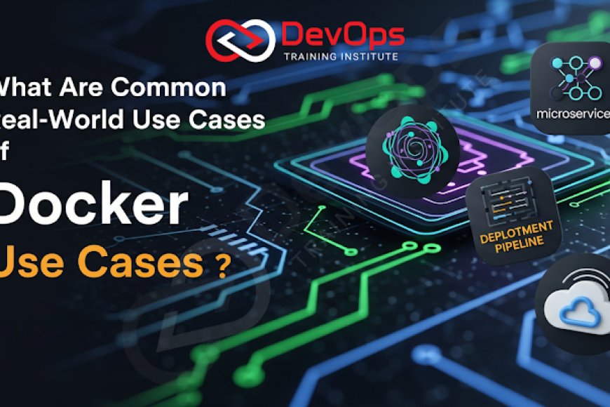 What Are Common Real-World Use Cases of Docker? - Top DevOps Training Institute Blog | DevOps ...