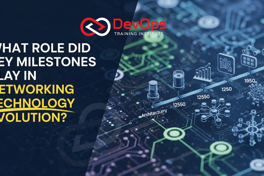 What Role Did Key Milestones Play in Networking Technology Evolution ...