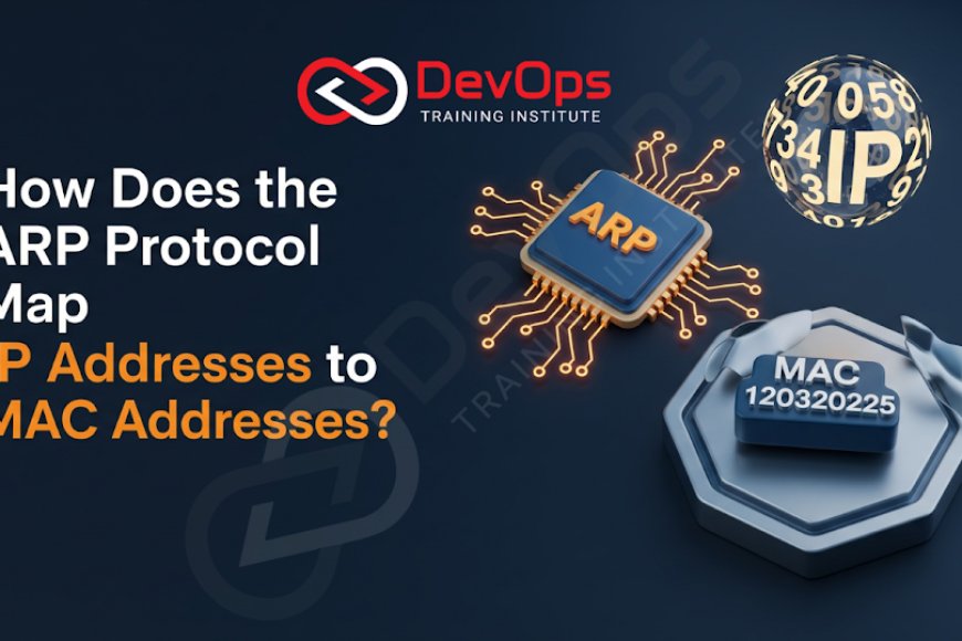 How Does the ARP Protocol Map IP Addresses to MAC Addresses? - Top DevOps Training Institute ...