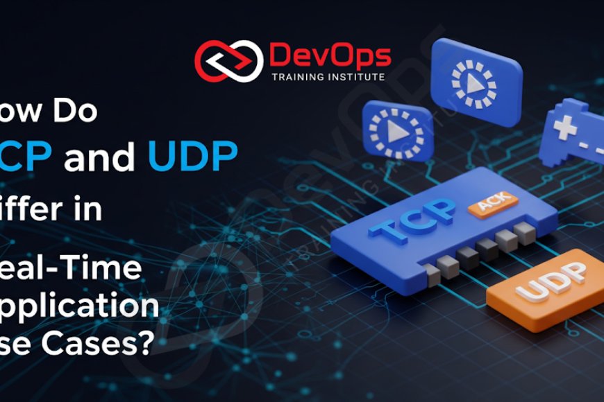 How Do TCP and UDP Differ in Real-Time Application Use Cases? - Top ...