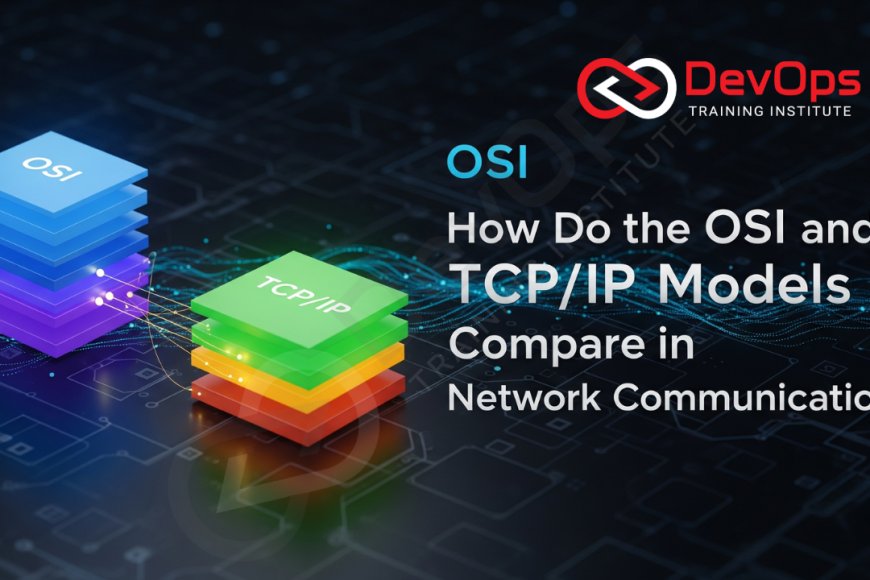 How Do the OSI and TCP/IP Models Compare in Network Communication ...