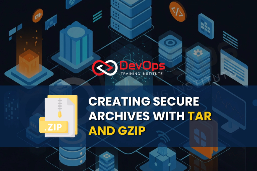 How Can You Create Secure Archives Using tar and gzip in Linux? - Top DevOps Training Institute ...