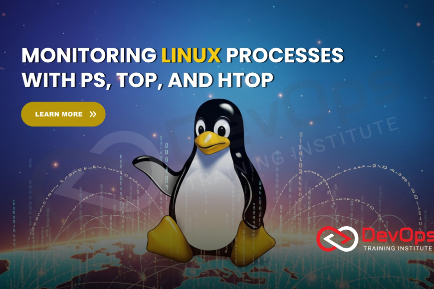 How Do You Monitor Active Processes in Linux Using ps, top, and htop? - Top DevOps Training ...