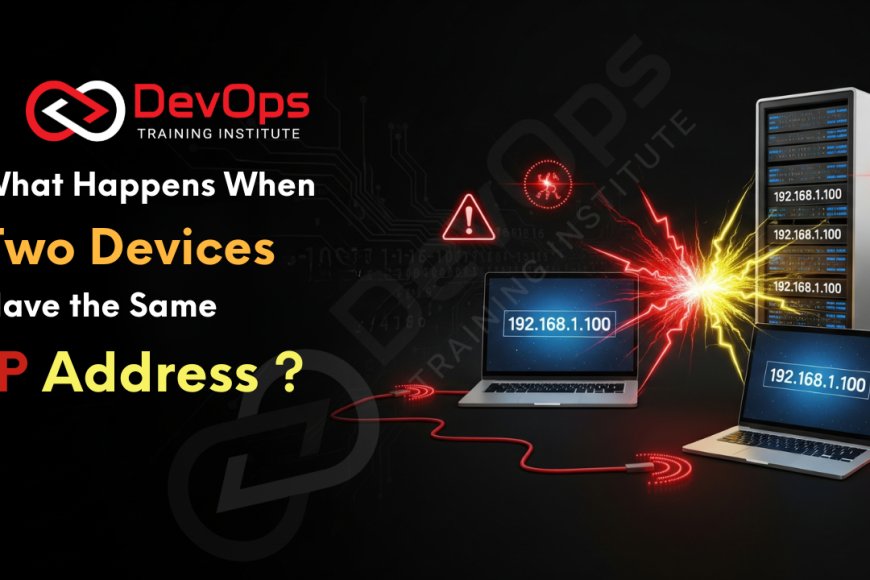 What Happens When Two Devices Have the Same IP Address? - Top DevOps Training Institute Blog ...