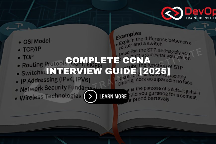 CCNA Interview Preparation Guide [2025] - Top DevOps Training Institute Blog | DevOps Tools ...