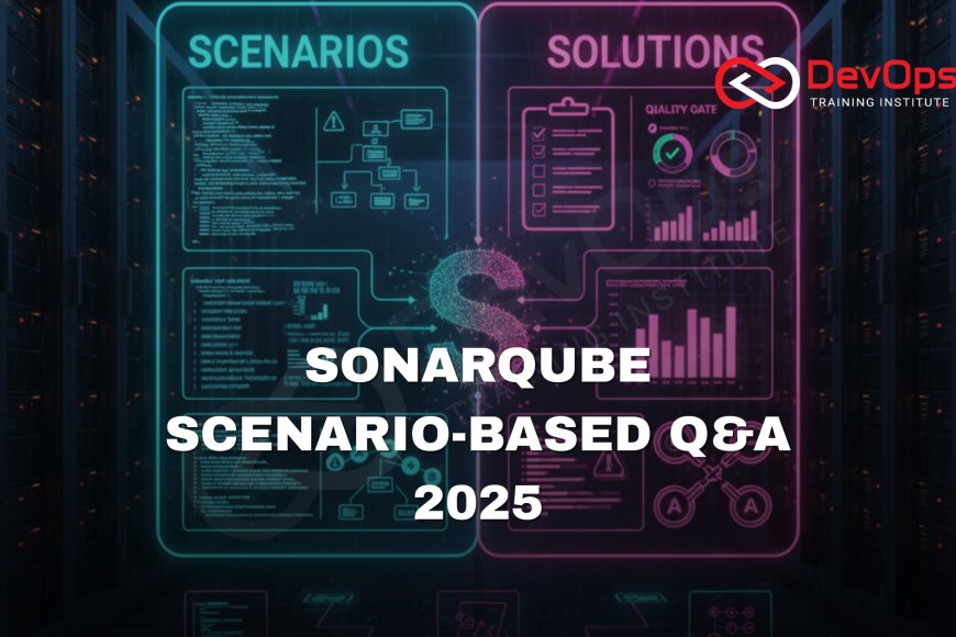 Scenario-Based SonarQube Interview Questions and Answers [2025] - Top ...