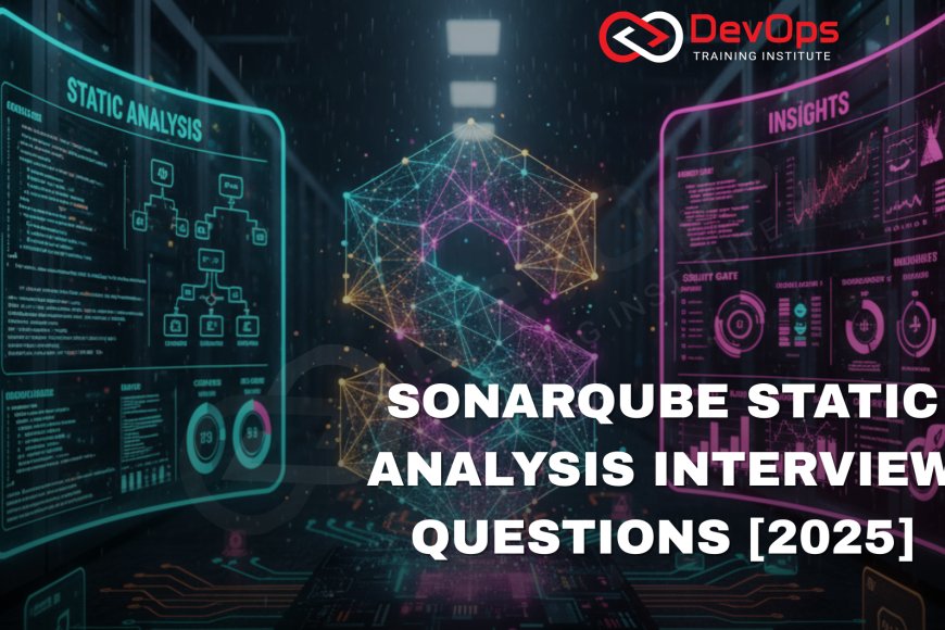 SonarQube Static Analysis Interview Questions [2025] - Top DevOps Training Institute Blog ...