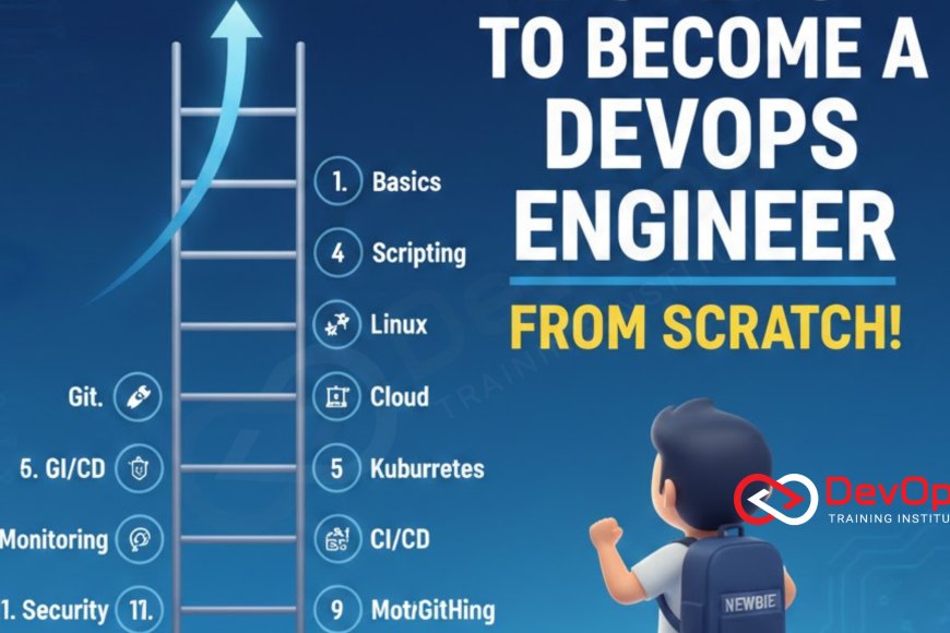 12 Steps to Become a DevOps Engineer from Scratch - Top DevOps Training Institute Blog | DevOps ...