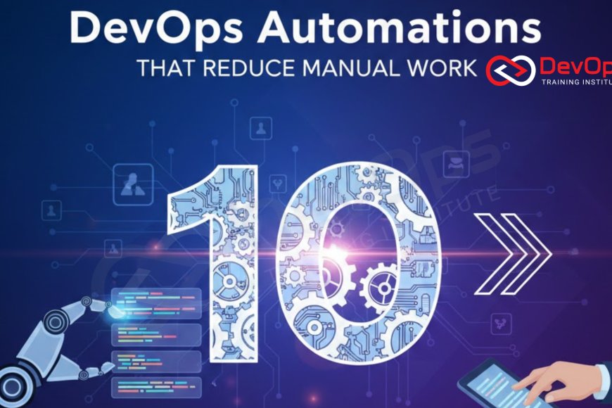 Top 10 DevOps Automations That Reduce Manual Work - Top DevOps Training ...
