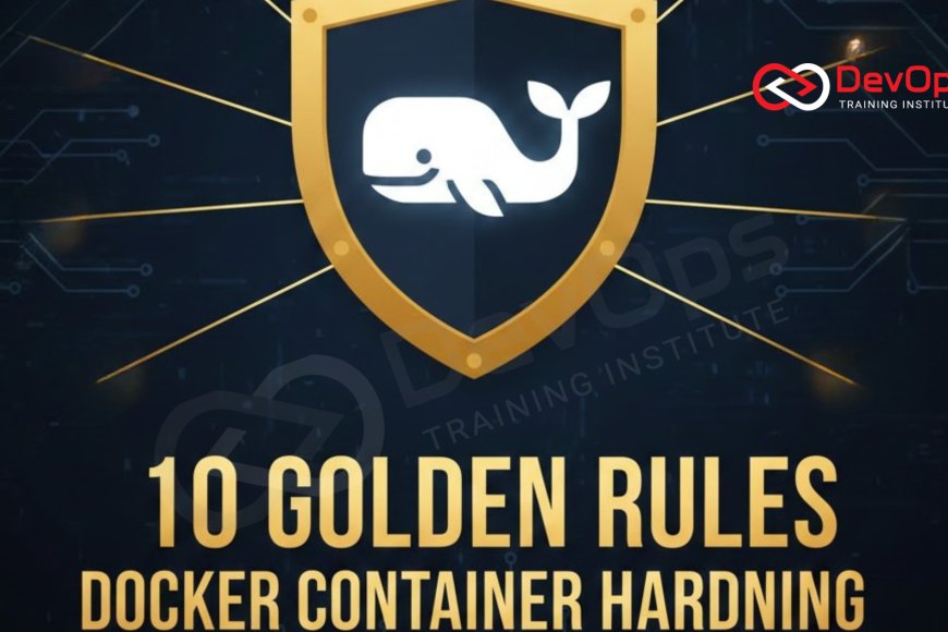 10 Golden Rules of Docker Container Hardening - Top DevOps Training ...