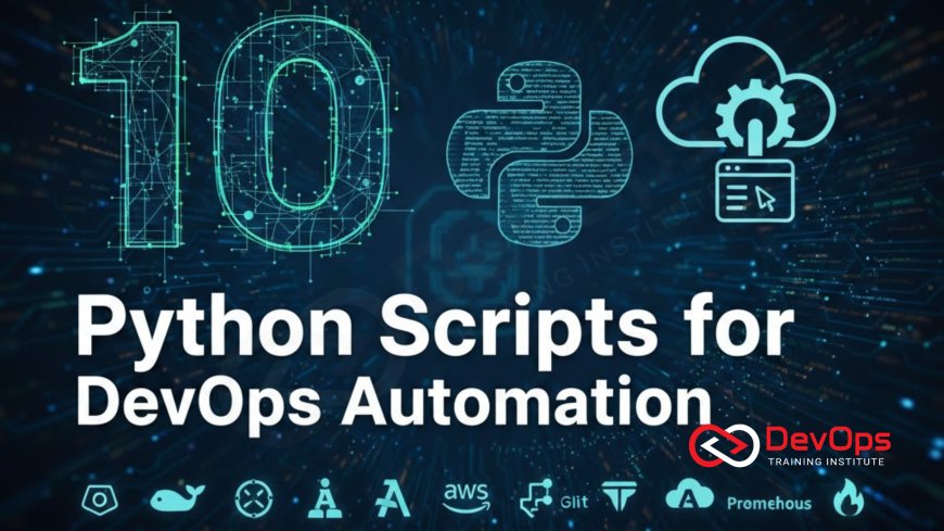 Top 10 Python Scripts for DevOps Automation - Top DevOps Training Institute Blog | DevOps Tools ...